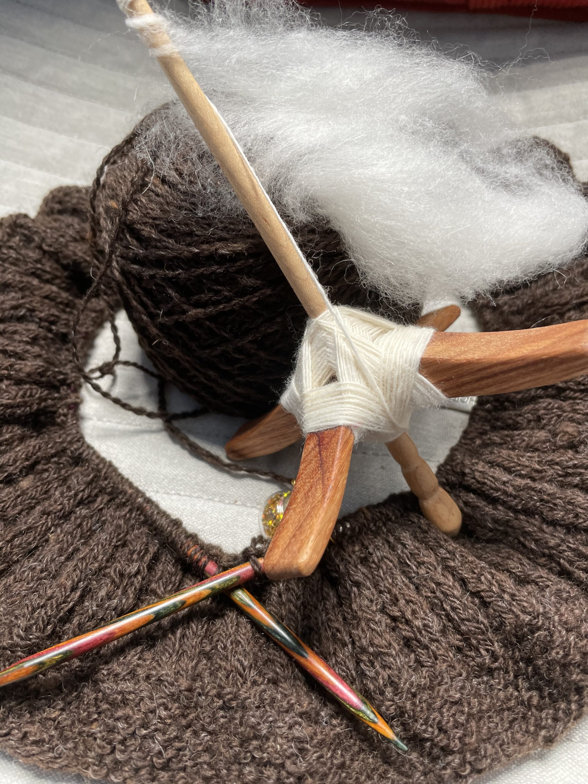 #100DaysOfFiberArts – Fiber and Fluff